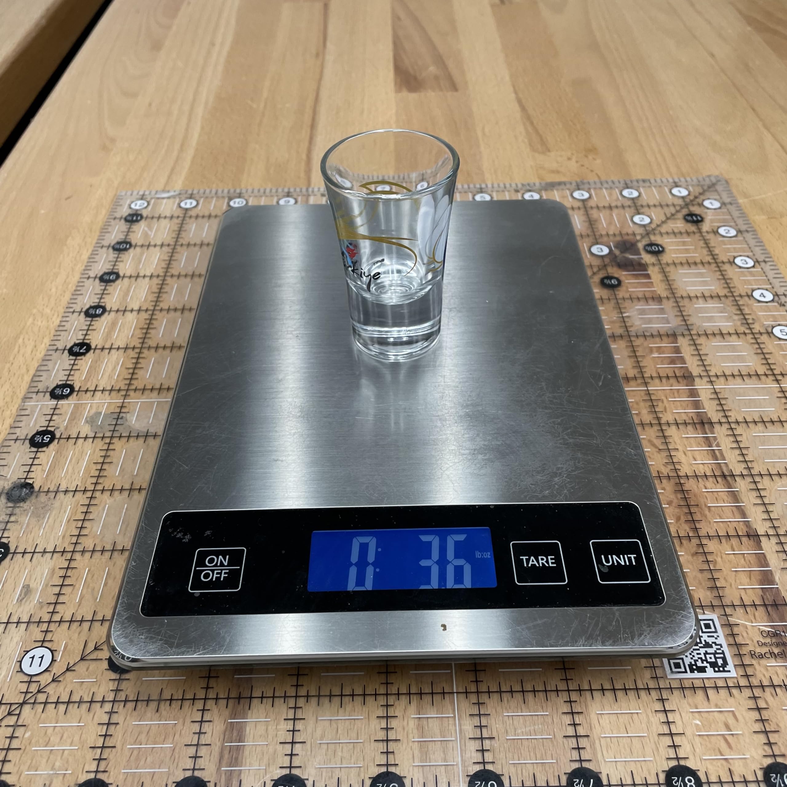 Turkish Evil Eye Shot Glass Souvenir Clear