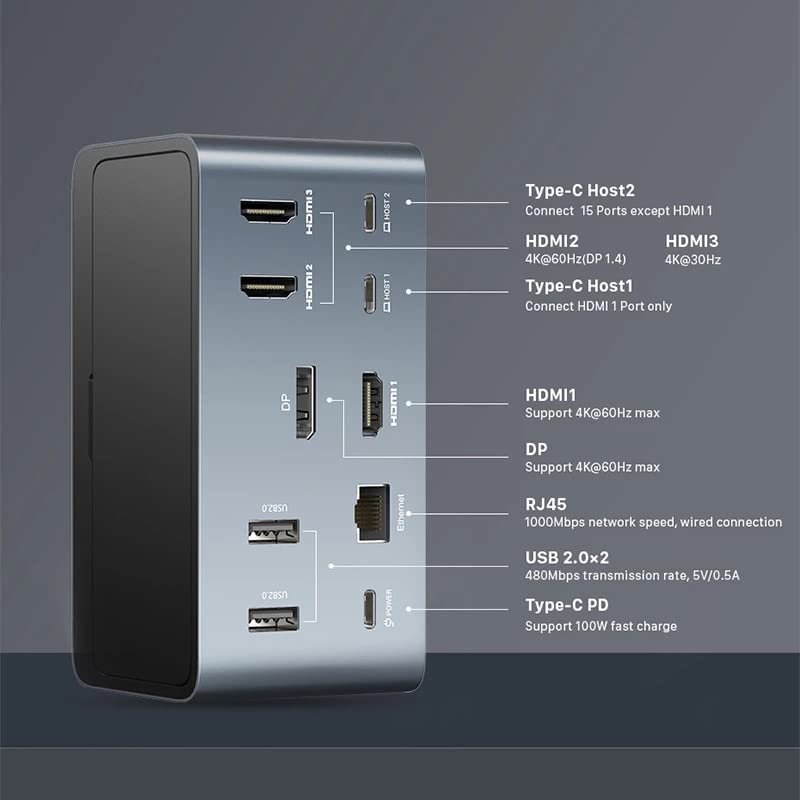 VIBY Solid State Hard Disk Box Expansion Network Port Multi-Interface Notes