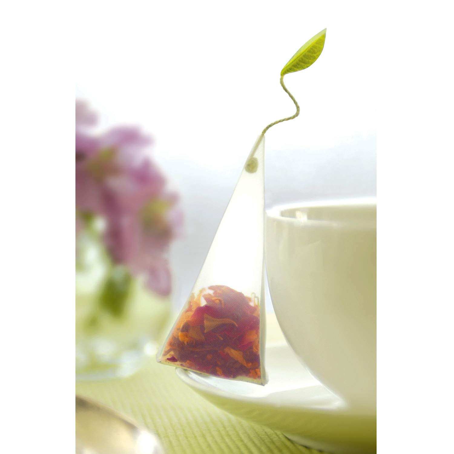 Tea Forte Presentation Box Tea Sampler Gift Set, 20 Assorted Variety Handcrafted Pyramid Tea Infuser Bags (Black Tea)