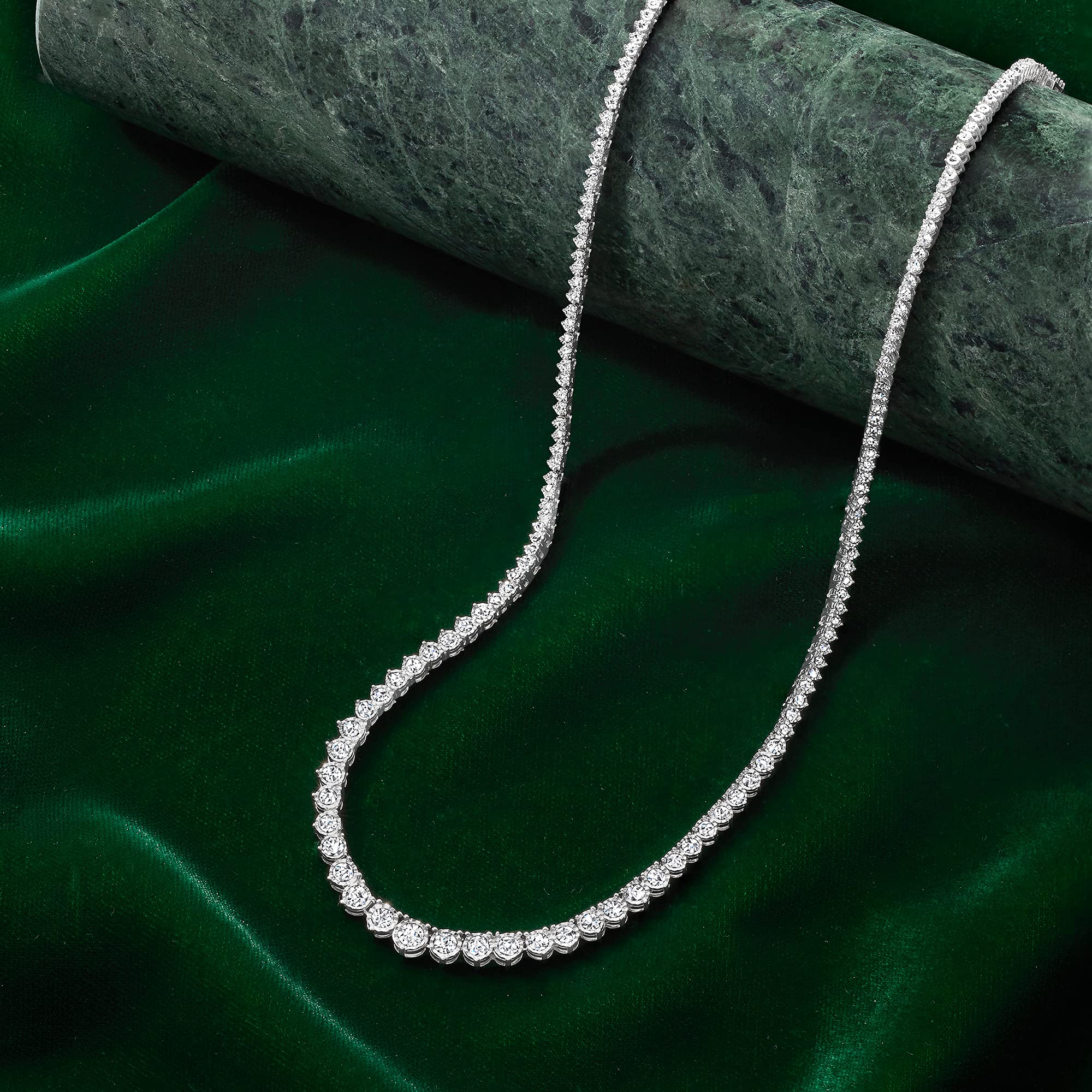 Ross-Simons Diamond Tennis Necklace I-J Color / I2-I3 Clarity