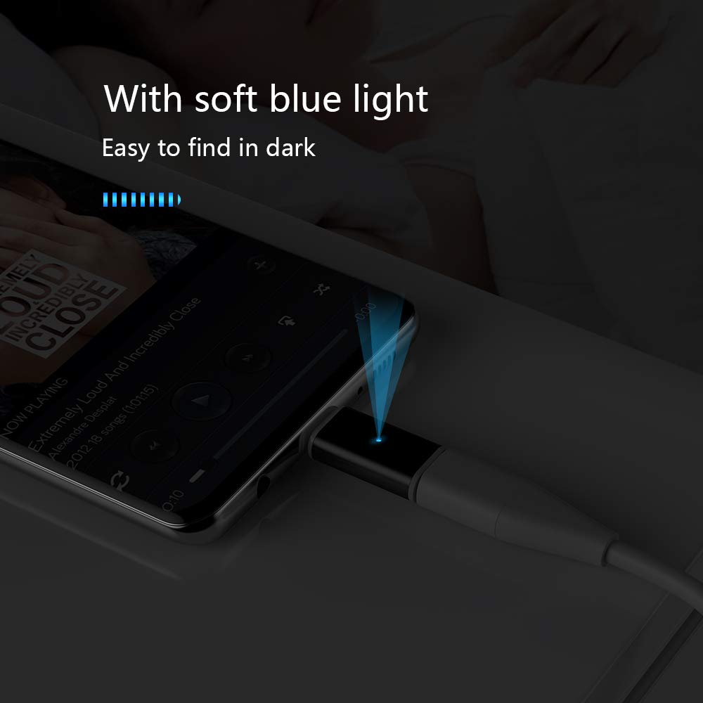 N. NETDOT Gen10 Magnetic Fast Charging USB-C to USB-C Adapter Converter Compatible with Type-c Smartphones(3 Pack Blue)