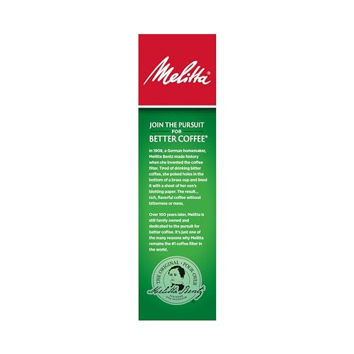 Melitta #4 Cone Coffee Filters, White, 100 Count (Pack of 6) 600 Total Filters Count - Packaging May Vary