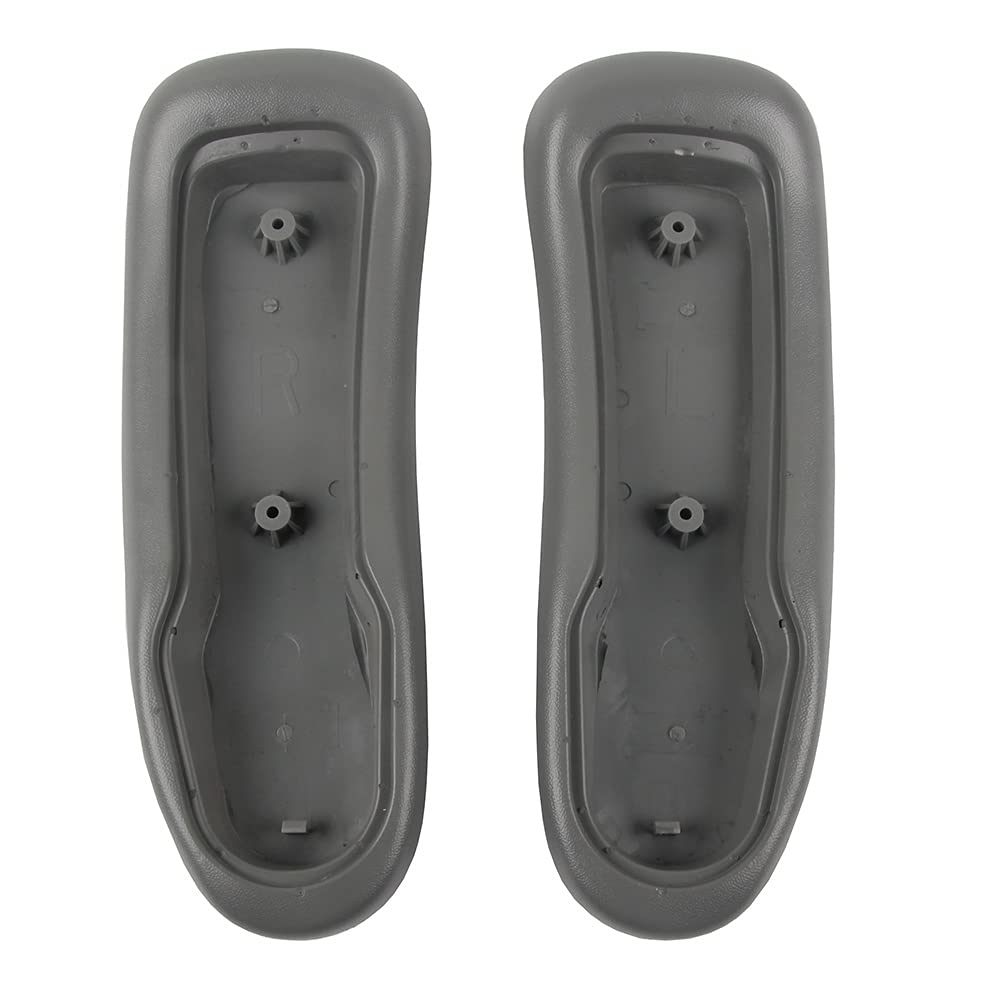 MingYi.office Vinyl Arm Pads Caps Replacement for Herman Miller Classic Aeron Office Chair Smoke Color