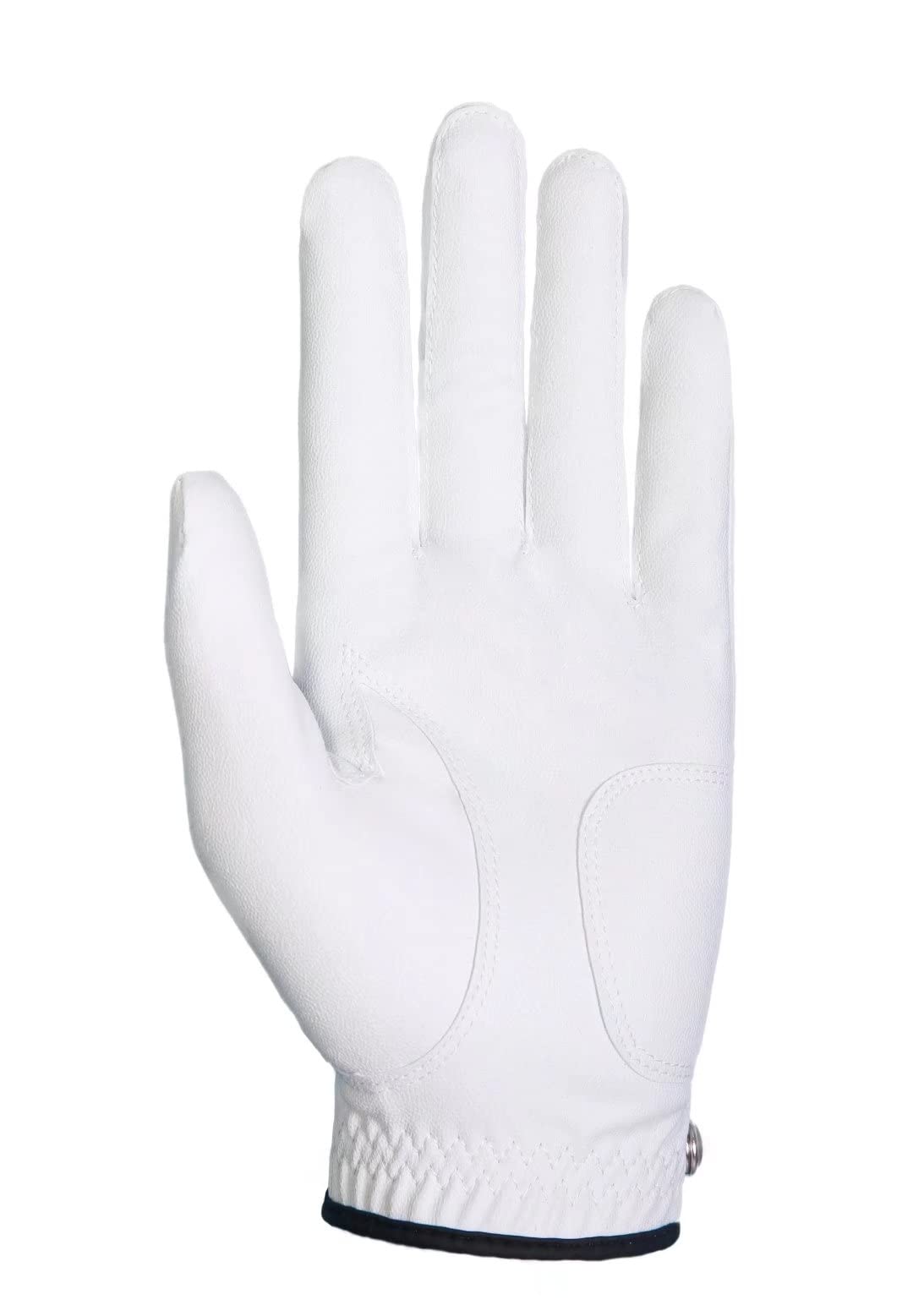 Simple Symbol Men's Golf Glove Three Pack Left Hand Right Hand White Microfiber Small/Medium/Large/XL (Right,S)