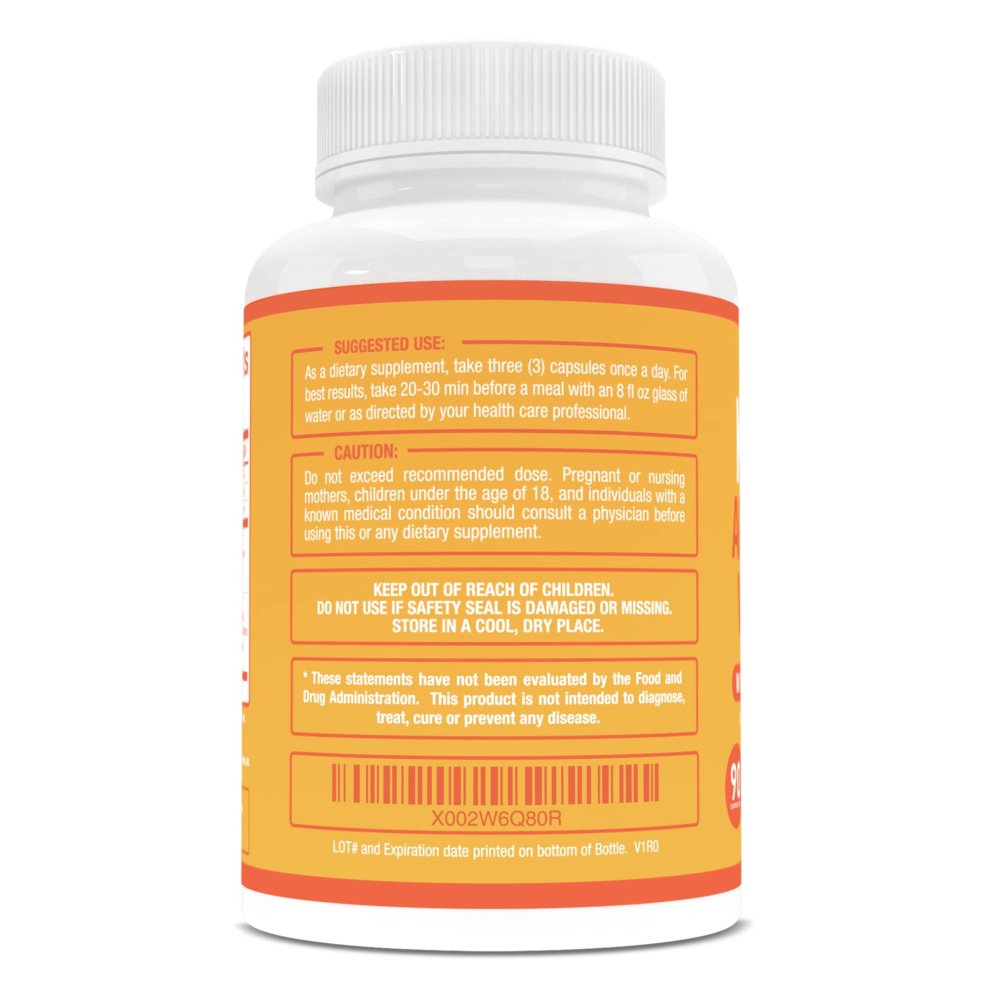 Purely Optimal Premium Keto+Apple Cider Vinegar Pills - w/Garcinia Cambogia, Keto Bhb Exogenous Ketones - 90 Capsules