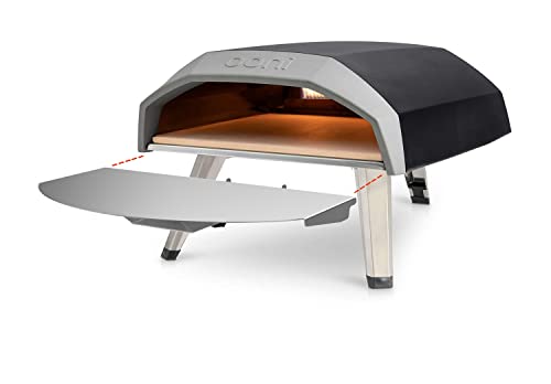 Stainless Steel Pizza Oven Extender, Pizza Oven Shelf/Ledge Attachment Accessory for Onni Koda 12 Gas Powered Pizza Oven