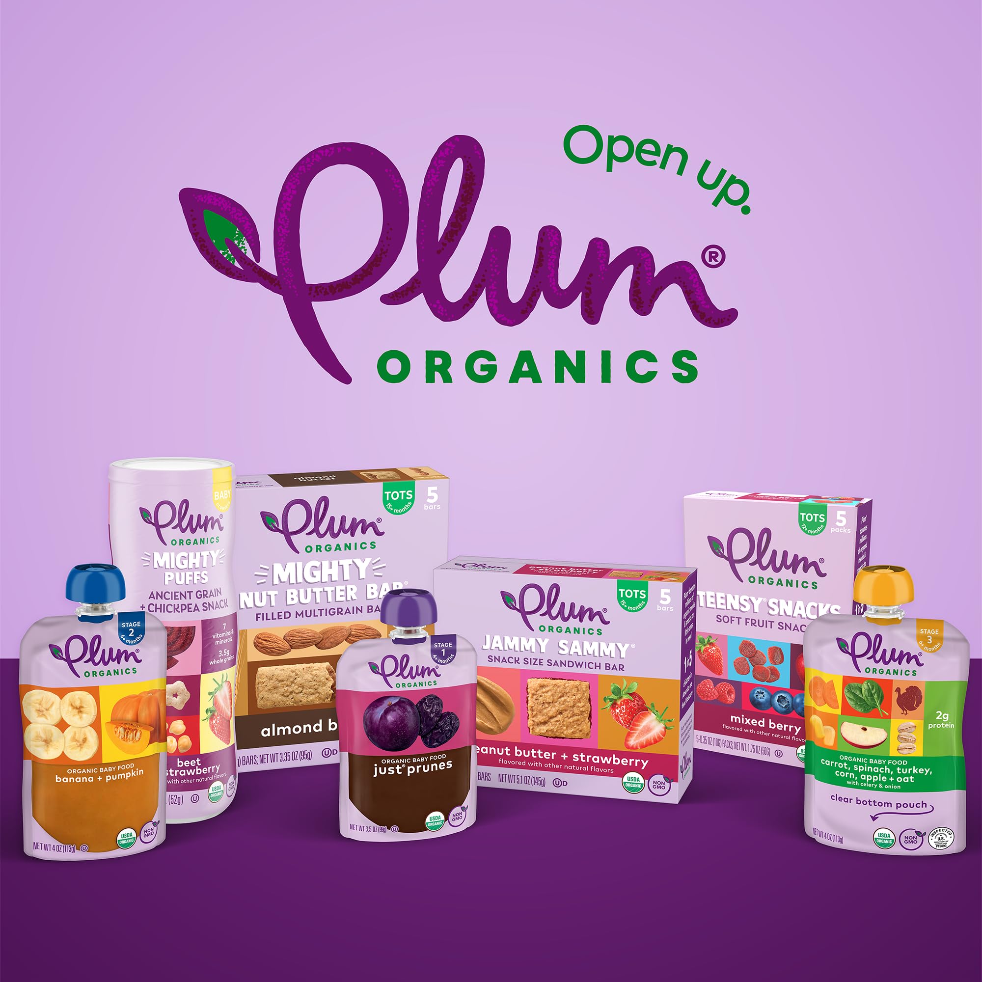 Plum Organics | Stage 1 | Organic Baby Food Meals [4+ Months] | Just Pumpkin | 3.5 Ounce Pouch (Pack Of 12) Packaging May Vary