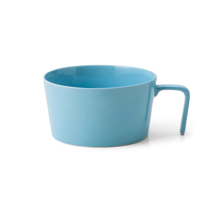 TAMAKI Luonto T-947746 5-Piece Set, Tyvas Blue Plate, Color Dish, Pasta Plate, Bowl, Soup Cup