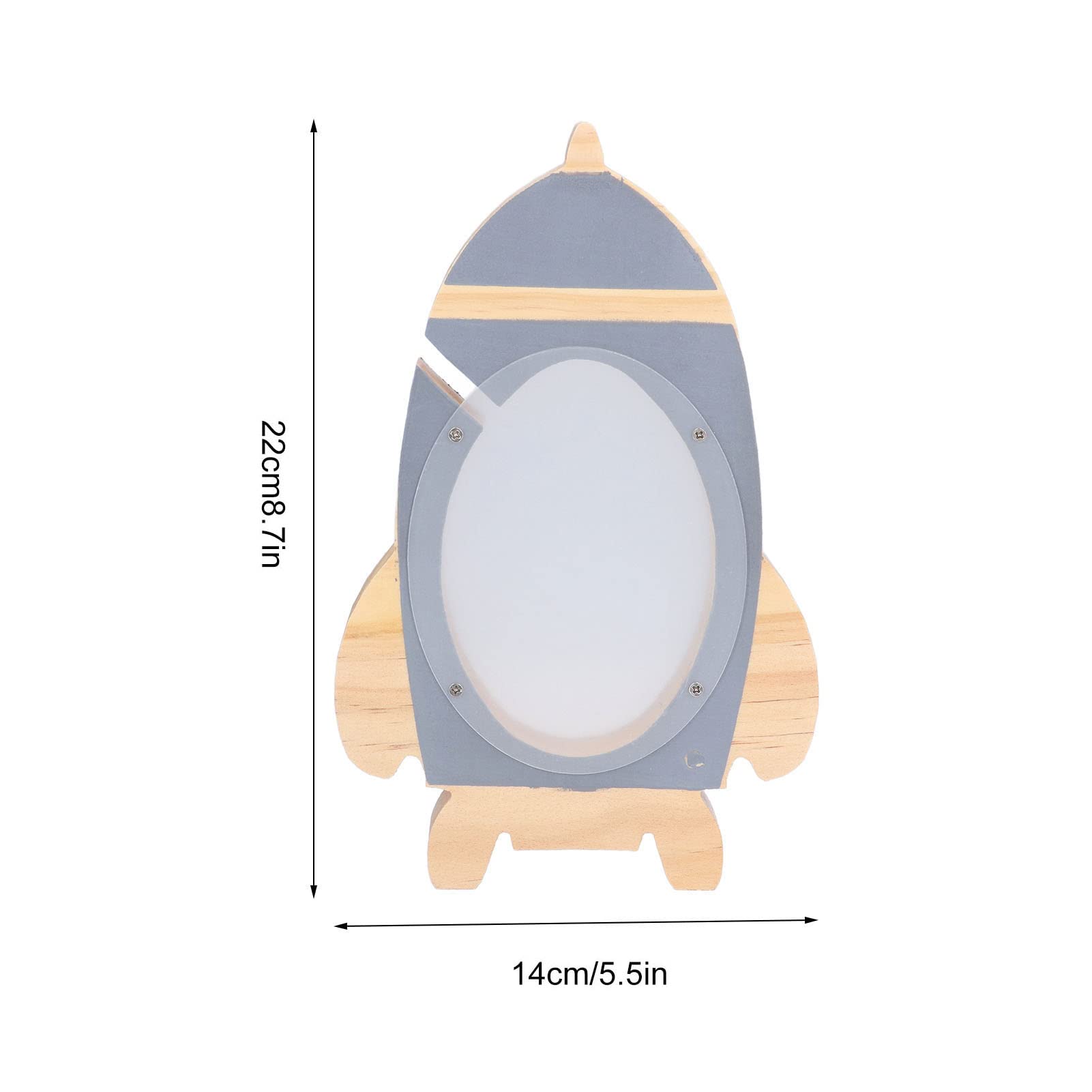 Tomantery Kids Money Banks, Beautiful Practical Spaceship Hollow Piggy Bank for Restaurant Decoration