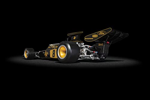Pocher Lotus 72D John Player Special Emerson Fittipaldi 1972 British Grand Prix 1:8 Scale Diecast Model Kit HK114