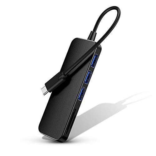 XXXDXDP USB C Hub USB Hub 3.0 Multi USB Splitter Adapter 3 Port Card Reader High Speed Type C Mini USB-Hub Extension Cable