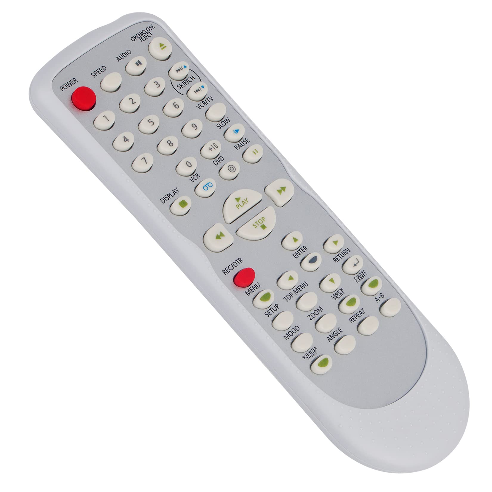 NB100 NB100UD Replacement Remote Control Applicable for Emerson DVD VCR Combo EWD2004 EWD2004OM EWD2204 CSDV840E Symphonic DVD CD Player CWF804