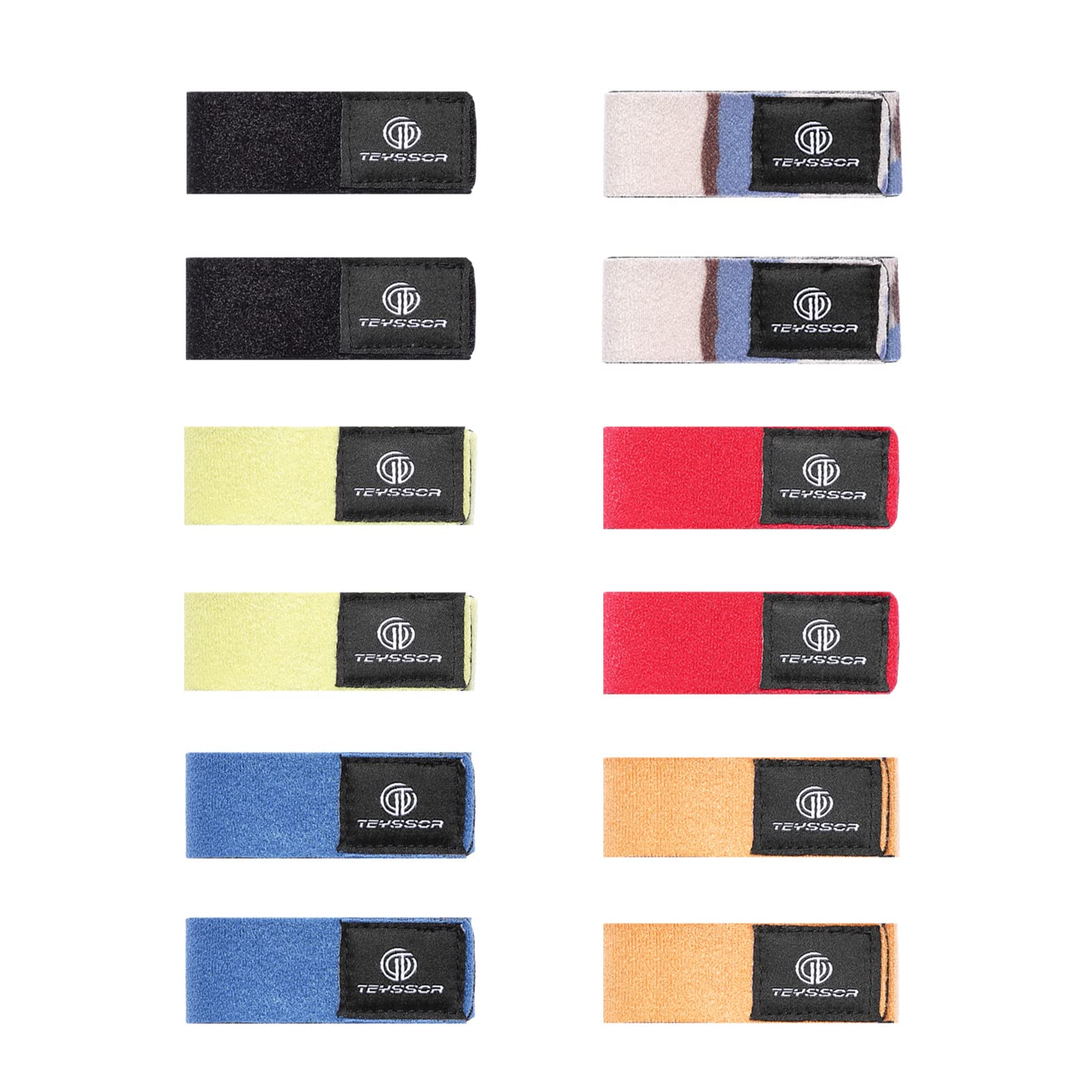 Teyssor Fishing Rods Belt Spinning Rod Straps Holders Fishing Tackle Ties Stretchy Belt for the Cast, Spin, Fly Rods