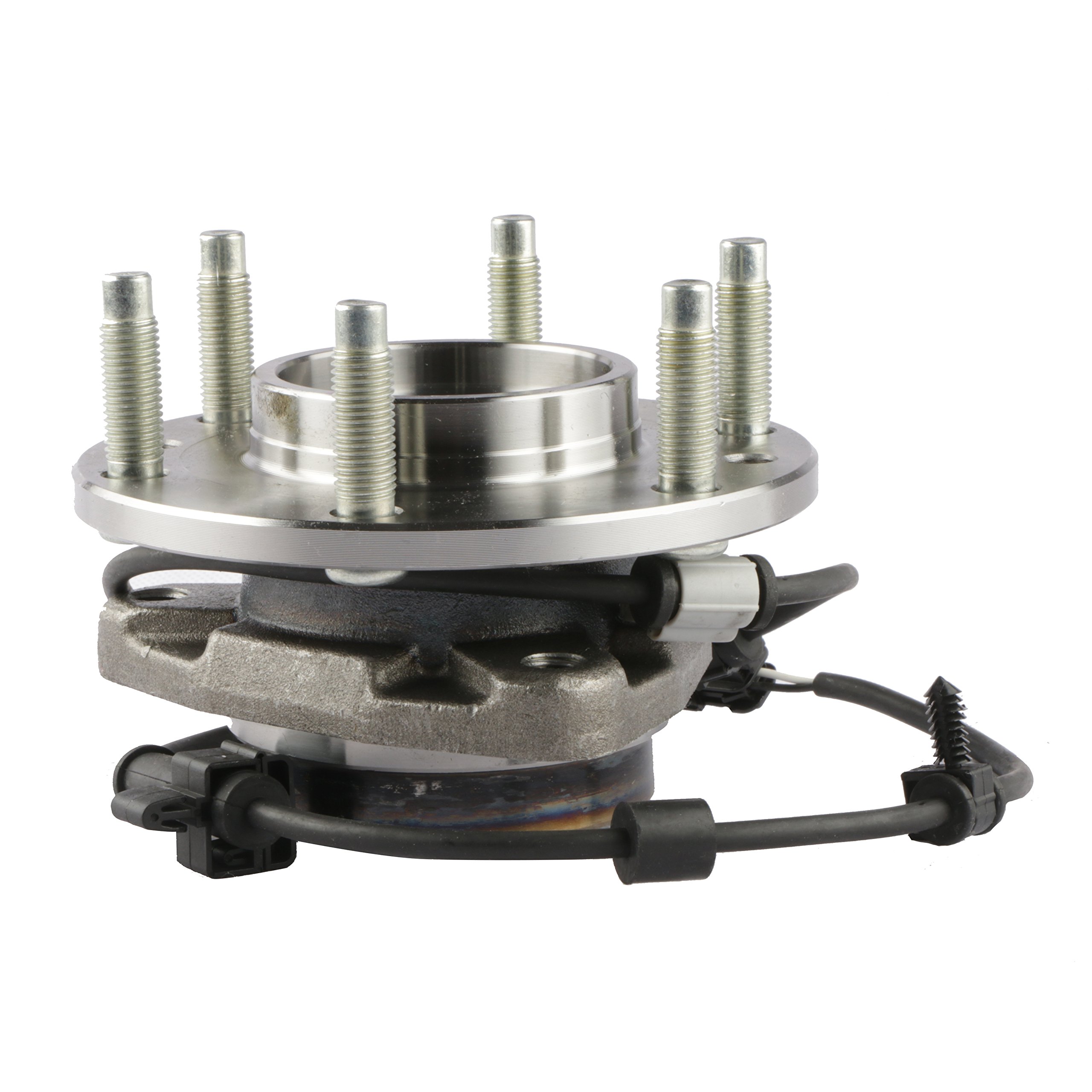 MOSTPLUS Wheel Bearing Hub Front Wheel Hub and Bearing Assembly 513188X2 Compatible for Ascender, Bravada, Envoy, Rainer, Trailblazer With ABS 6 Lug (Set of 2)