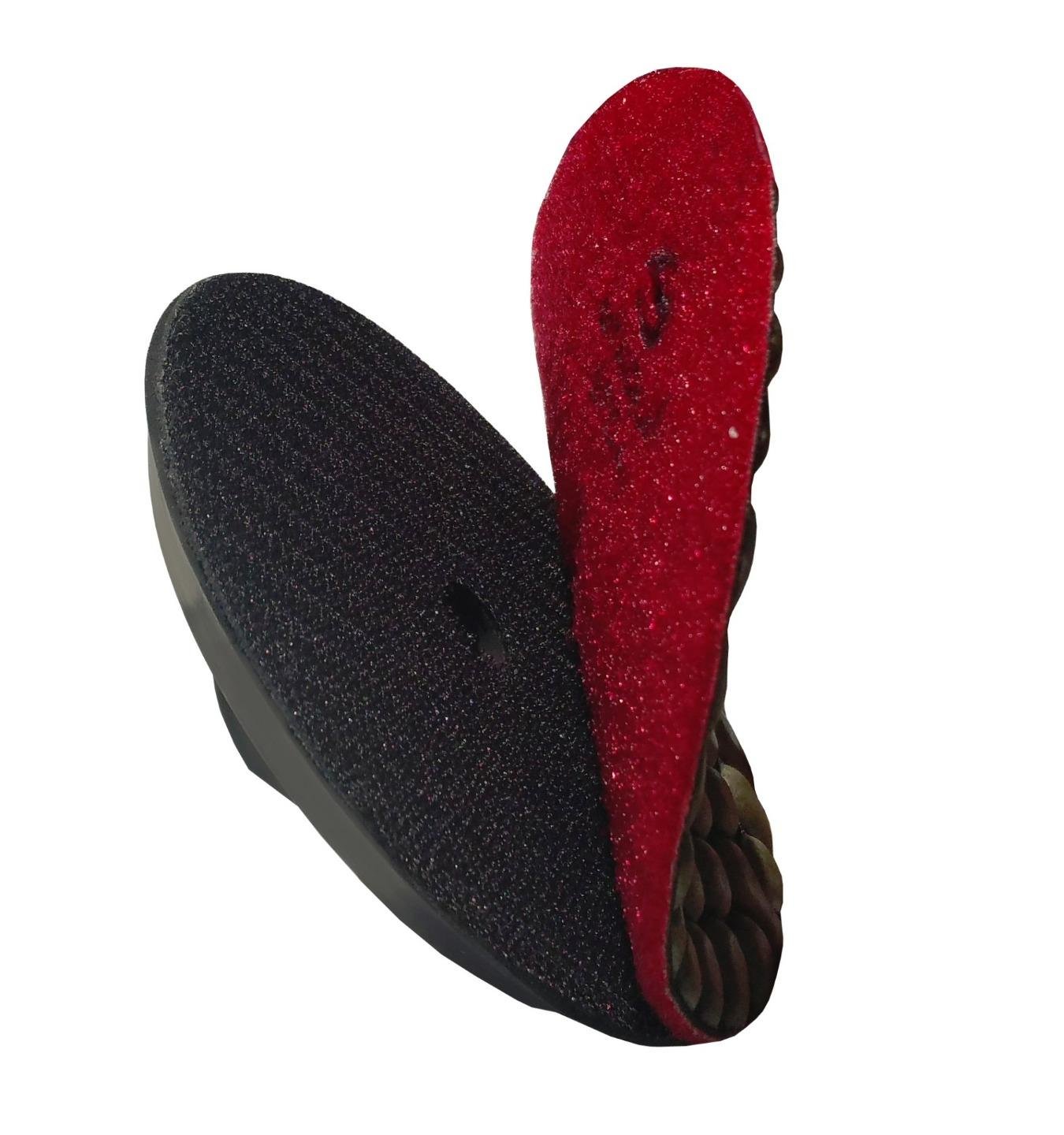 Stadea 5" Rubber Backer Pad/Rubber Backing Pad with Hook and Loop Backing Arbor 5/8" 11