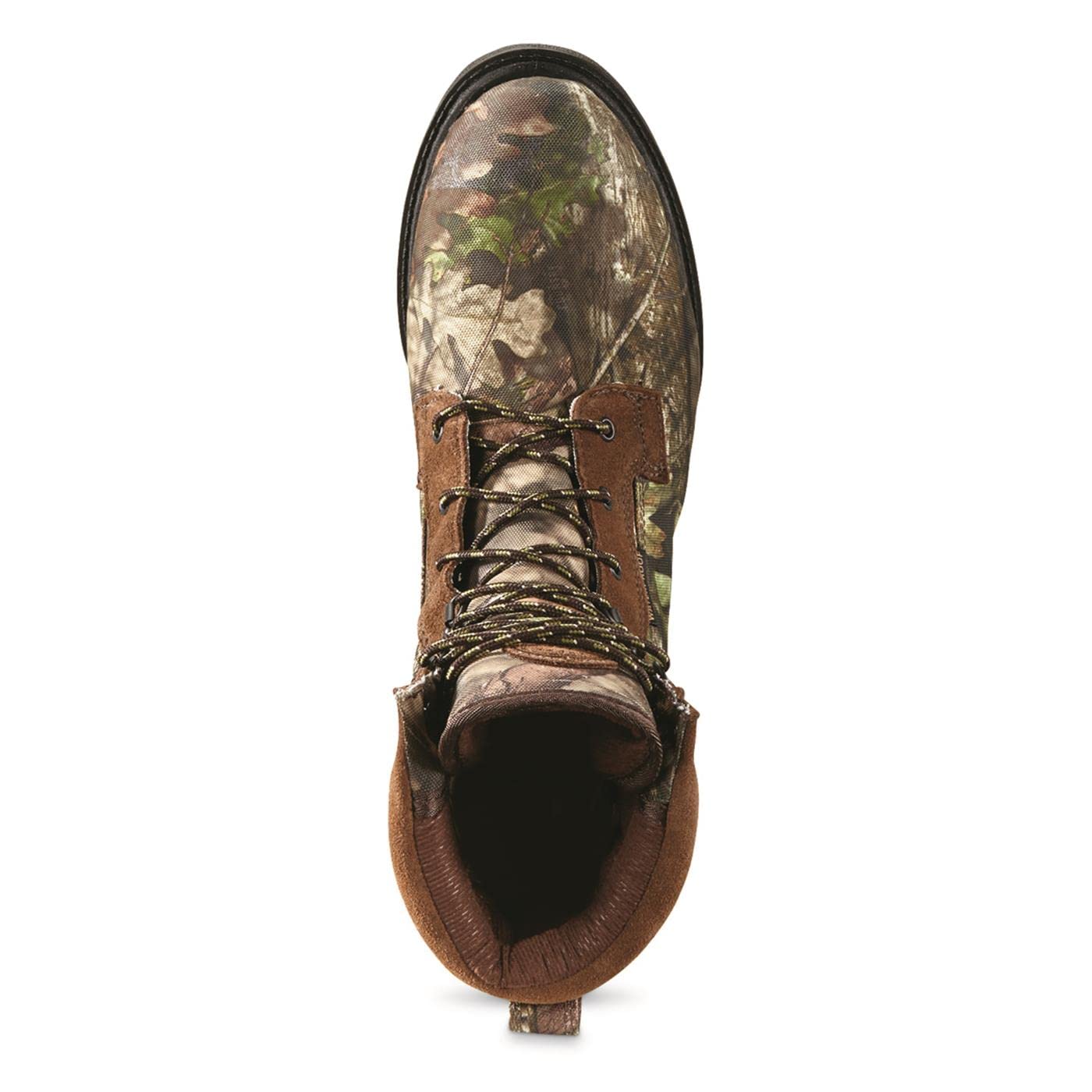 Rocky Men's Ridge Stalker 9" Waterproof 800-gram Insulated Hunting Boots Mossy Oak Break-Up Country 10D (Medium)