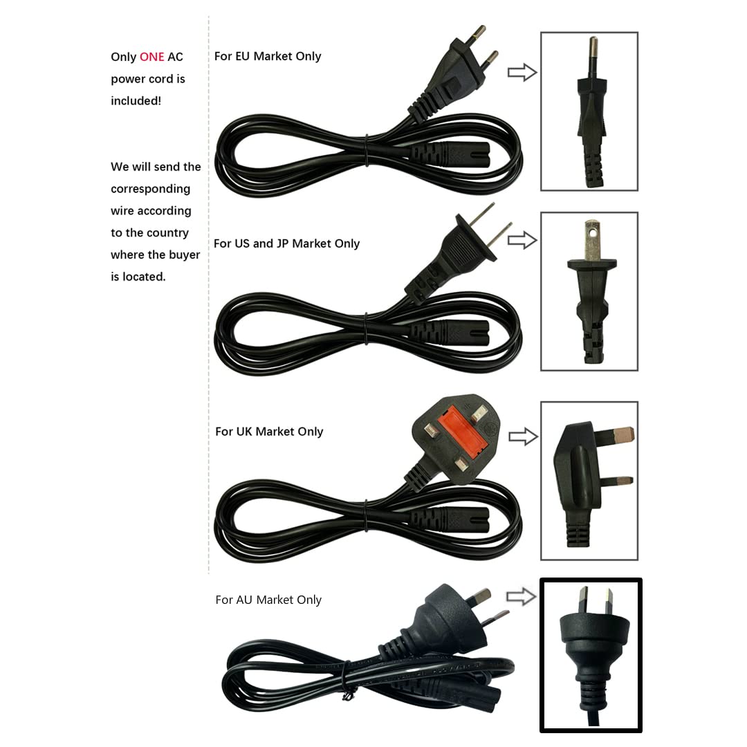 STAIGO Electric Sofa Recliner Transformer Charger or Lift Chair Power Adapter 29V 2A for Okin Limoss Pride Golden Lazboy Berkline Med-Lift+ AC/DC Power Cable