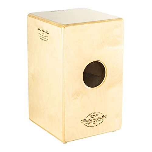 Meinl Artisan String Cajon with Mongoy Frontplate / Baltic Birch Body - MADE IN SPAIN - BulerĂa Line, 2-YEAR WARRANTY (AEBLMY)