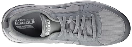 Skechers Men's Arch Fit Golf Shoe Sneaker, Gray, 11 Wide