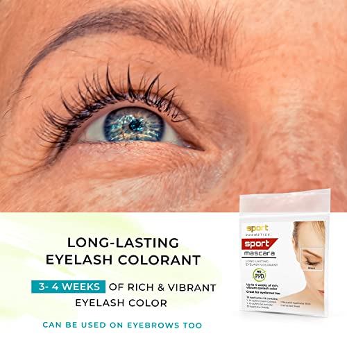 Sports Cosmetics, Sports Mascara, Long Lasting Eyelash Colorant, Black
