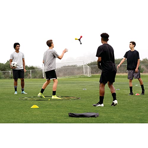 SKLZ Reactive Catch Trainer for Improving Hand-Eye Coordination & Speed, Grey/ Yellow/ Red