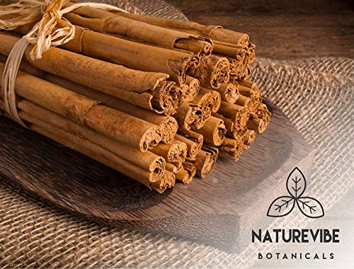 Naturevibe Botanicals Premium Quality Organic Ceylon Cinnamon Powder (2lb), Ground | Raw, Gluten-Free & Non-GMO | 2 Pack of 1 lb each [Packaging may vary]
