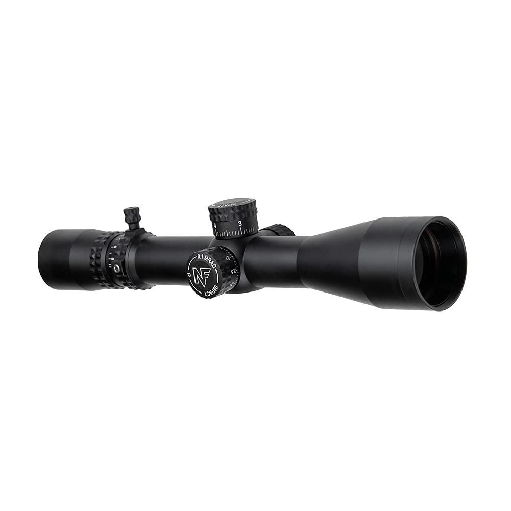 NIGHTFORCENXS 2.5-10x42mm F2 30mm Tube Durable Precise Accurate Black Gun Scope - ZeroStop Parallax Adjustable Second Focal Plane Illuminated Hunting Scope, MIL-R - 10 Mils (C461)