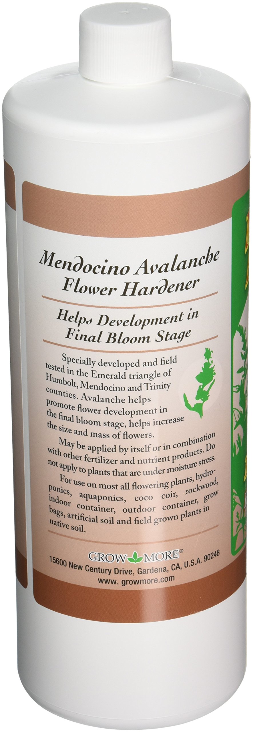 Mendocino GL557509 Grow qt Avalanche, 1 Quart, Clear