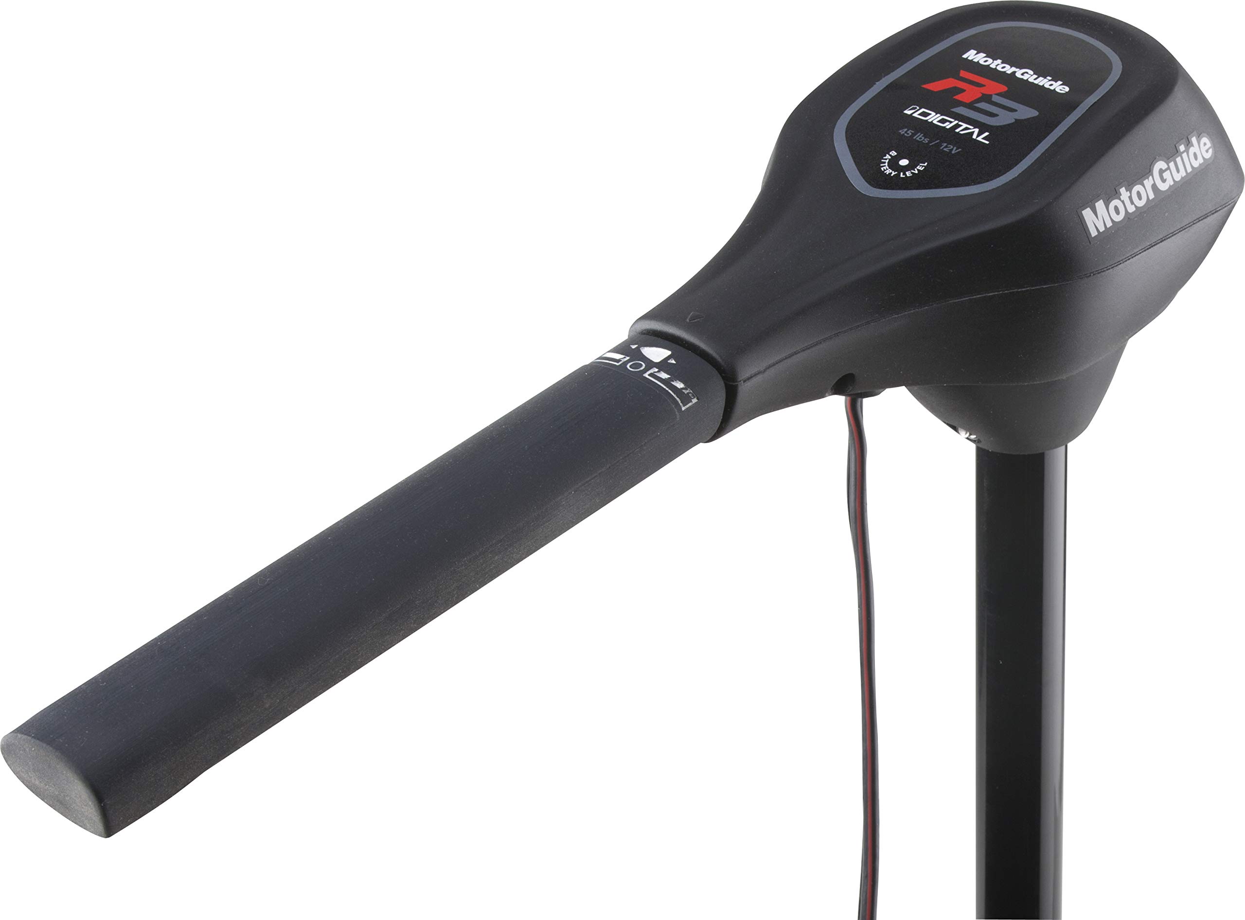 MotorGuide 940100160 R3 Freshwater Transom Mount Trolling Motor — Hand-Operated — 36-Inch Shaft, 40-Pound Peak Thrust