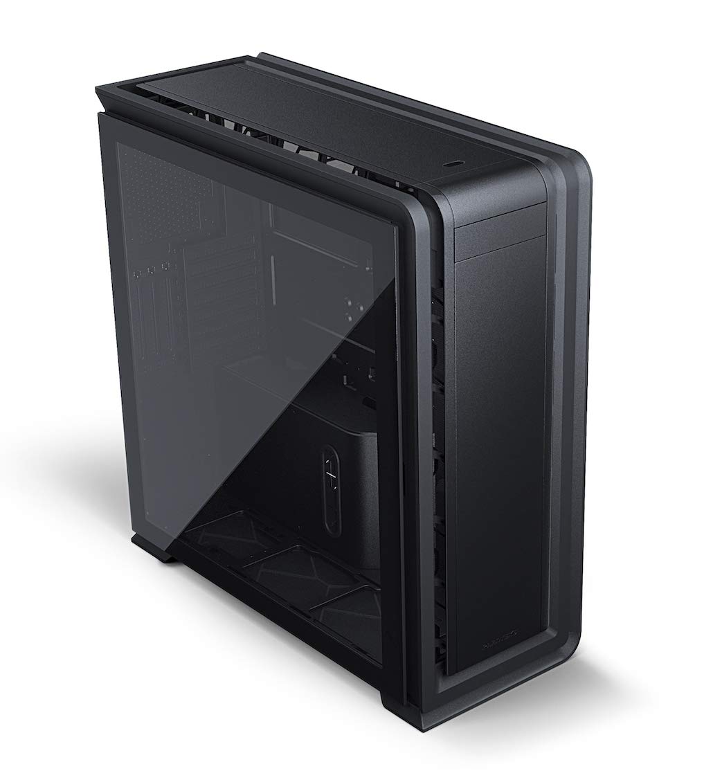 Phanteks Enthoo 719 (PH-ES719LTG_DBK01) High Performance Full Tower Case – Tempered Glass, Aluminum panels, dual system/psu support, massive storage, Fan Hub, Digital-RGB lighting, Black