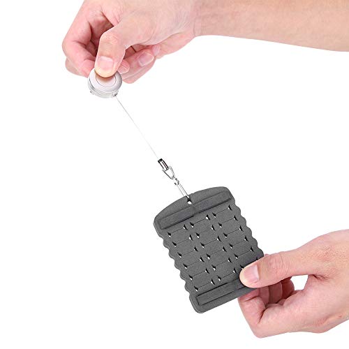 Tgoon Accessory Fishing Hook Hanging Board, 2.7cm/1.06inch Foam 57cm 6.5x8.5cm/2.56x3.35inch