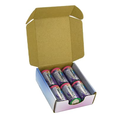 UnionMax D Batteries, 6 Count Pack, D Battery with Long-Lasting Power, All-Purpose Alkaline D Battery for Household and Office Devices
