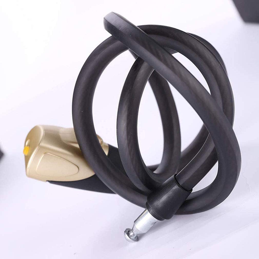 RXLLSY Bicycle Wire Lock, Mountain Bike Anti-Theft Lock, Electric Bike and Motorcycle Cable Lock, Bicycle Lock, Bicycle Accessories