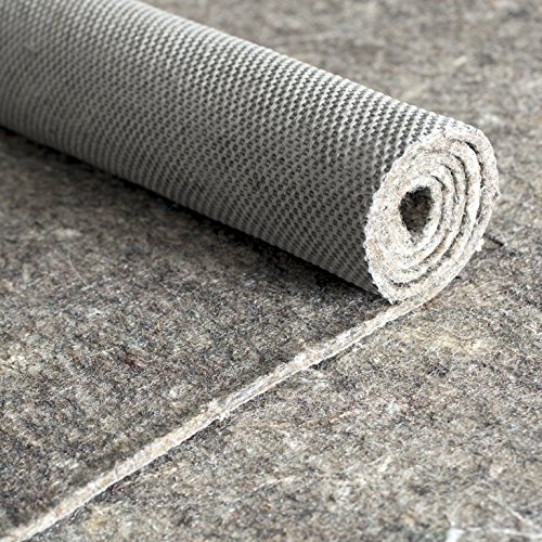 RUGPADUSA - Contour-Lock - 2'6" x 7' - 1/8" Thick - Felt and Rubber - Quality Non-Slip Rug Pad - Subtle Cushioning with Reliable Gripping Power, Safe for All Floors