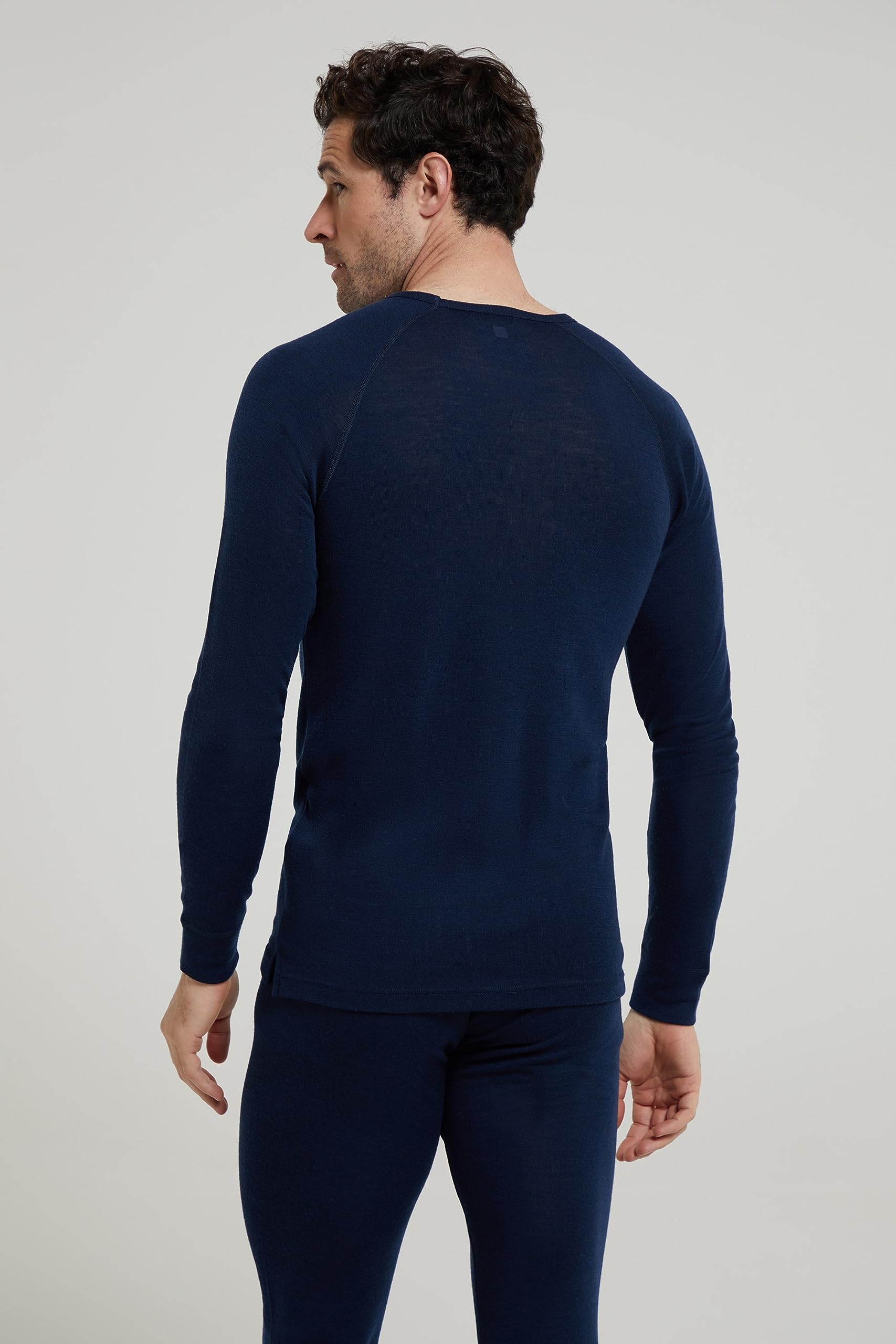 Mountain Warehouse Merino Mens Thermal Top Dark Grey Large