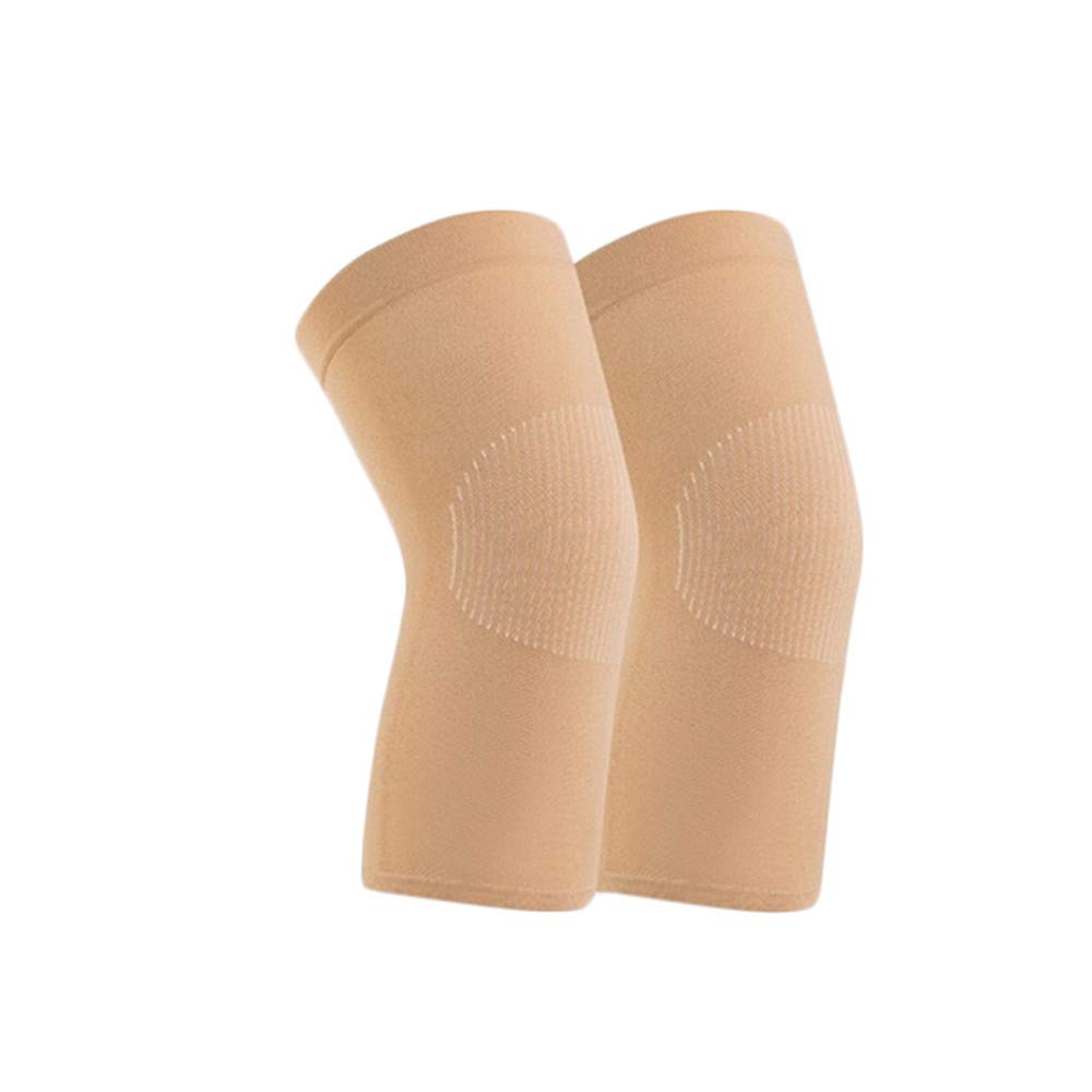 Useful Professional Knee Brace Knitted Pressure Knee Support Support Injury Pressure Protection Gel Pads for Knee Support