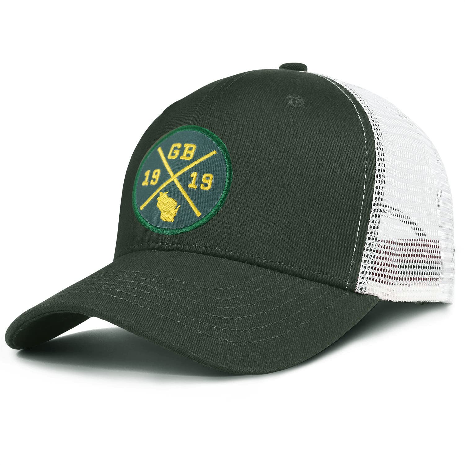 Usyobrt State City Hat Trucker Hat Embroidered Hat - Snapback Adjustable Baseball Cap Men Women