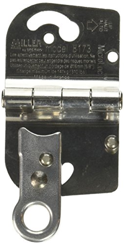 Miller by Honeywell by 8173/U MicroLoc Trailing Wire Rope Grabs for 5/8-Inch Wire Rope, Universal