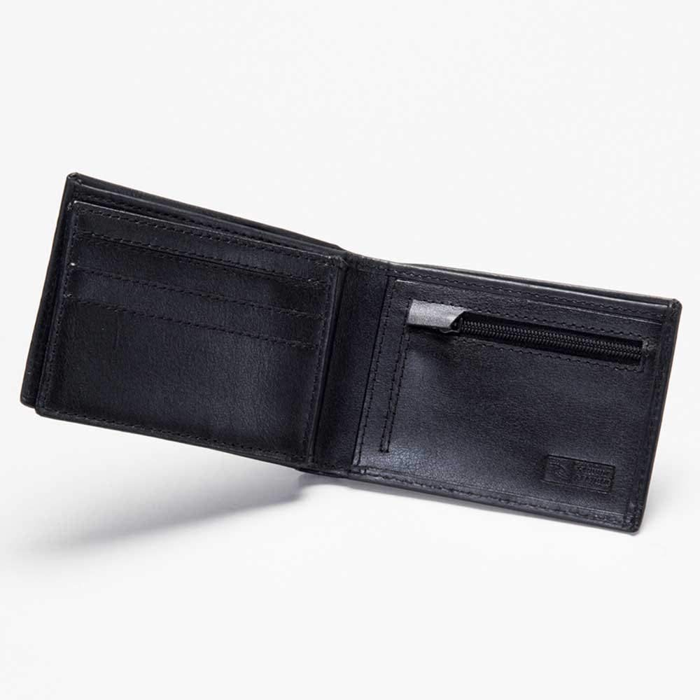 Rip Curl Leather Men's Wallet With RFID ~ Surf Supply black