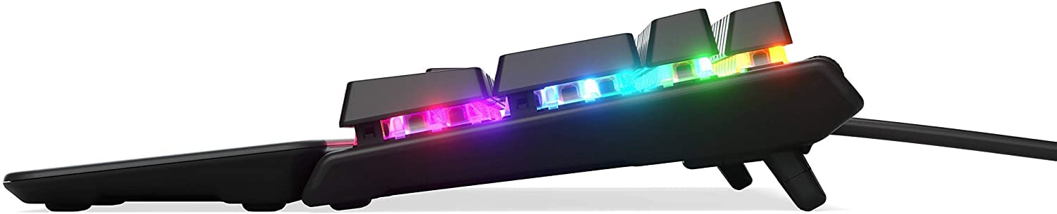 SteelSeries Apex Pro World's Fastest Mechanical Gaming Keyboard – Adjustable Actuation Switches – OLED Smart Display – RGB Backlit