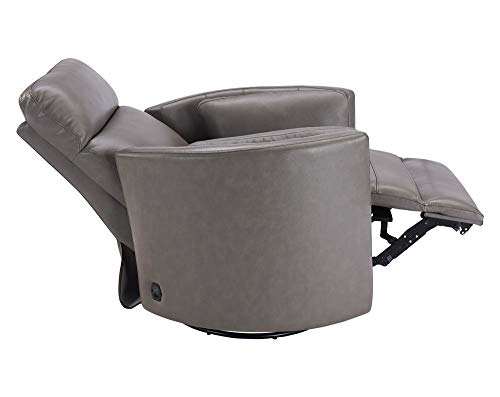 Parker Living Radius - Florence Heron - Powered by Freemotion Power Cordless Swivel Glider Recliner