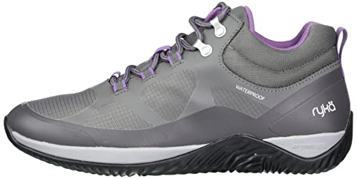 Ryka Women's Echo Trek Ankle Boot Charcoal Grey 9 M