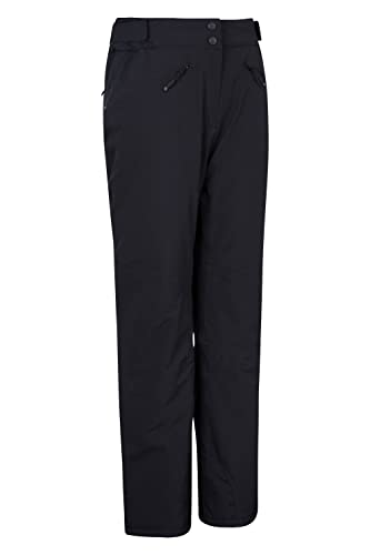Mountain Warehouse Isola Womens Extreme Ski Pant - Winter Snow Pants Black 8