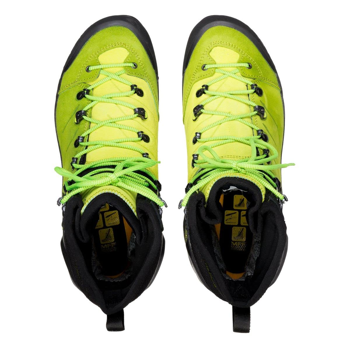 Salewa Vultur Evo GTX Mountaineering Boot Black/Cactus, 12.0