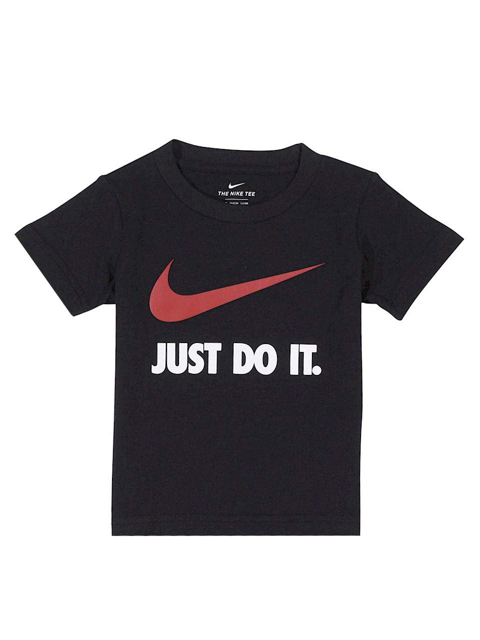 Nike Kids Baby Boy's Short Sleeve Graphic T-Shirt (Toddler) White 3T Toddler