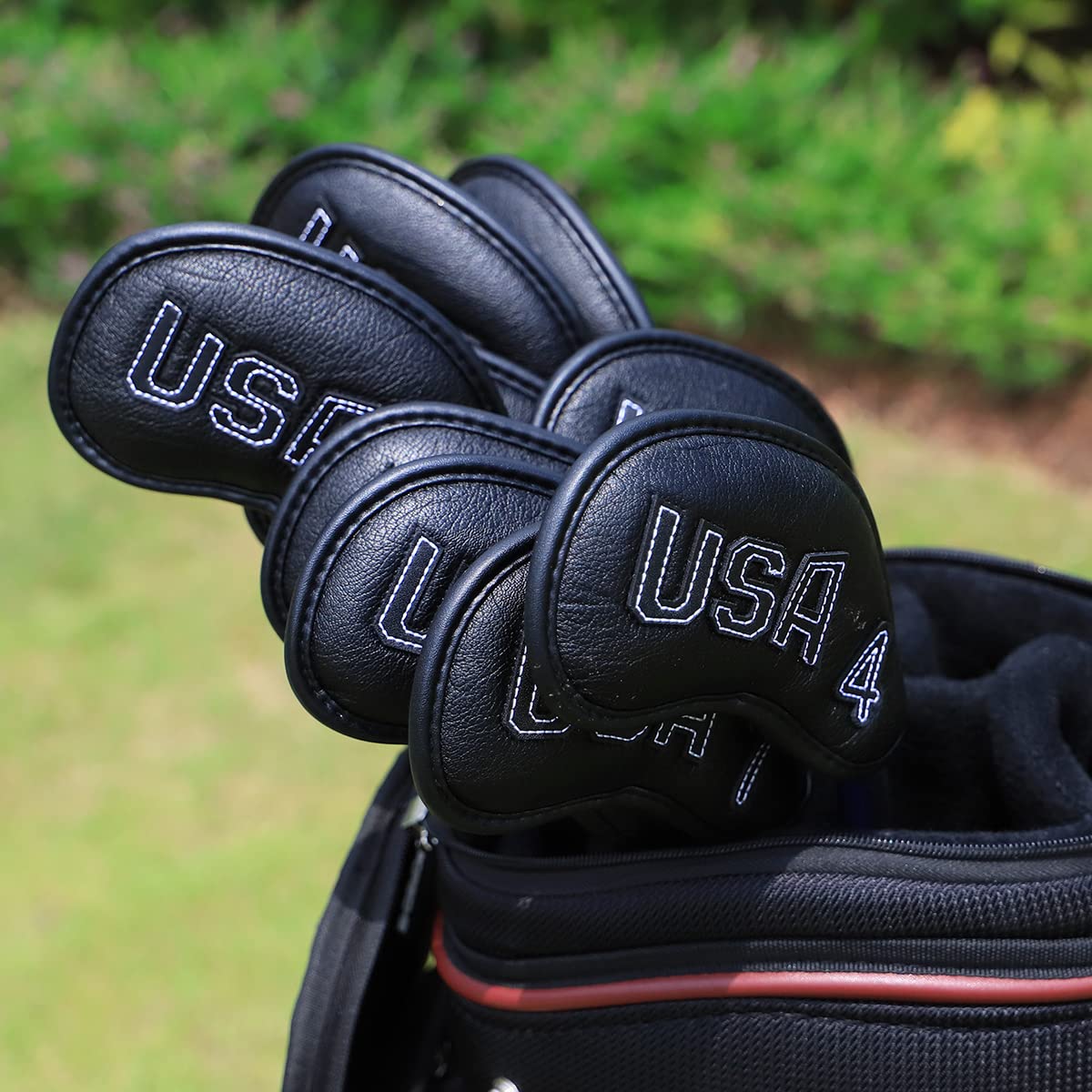 USA Golf Head Cover Set