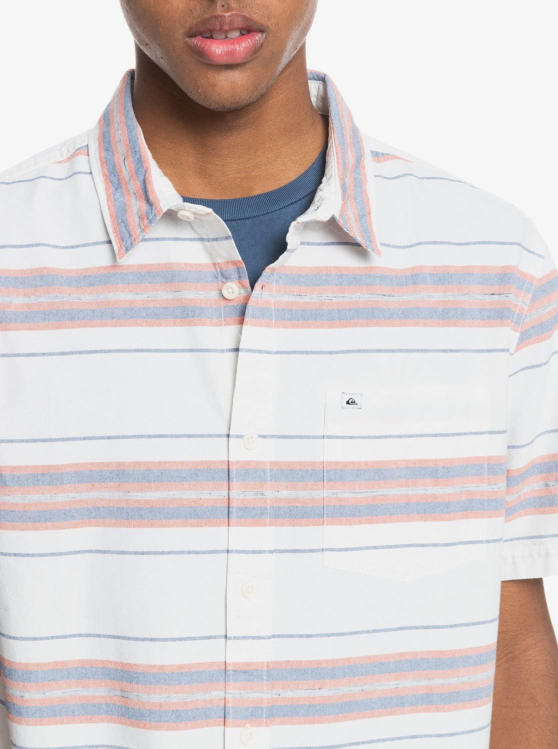 Quiksilver Men's Short Sleeve, PUREED Pumpkin Prime TIME, XL