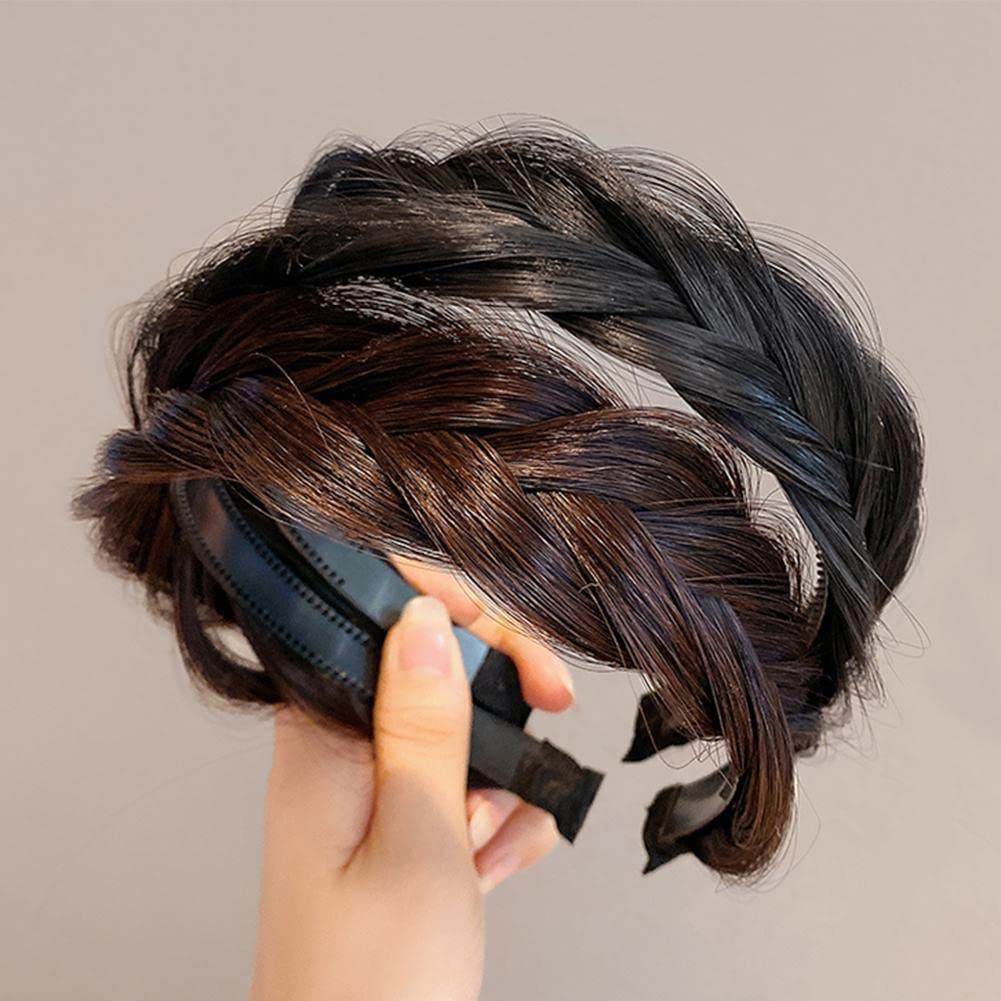 Twisted Braided Headband Simulation Hair Band Fishbone Braid Style Headwear Accessories Hairdband Fashion Ladies