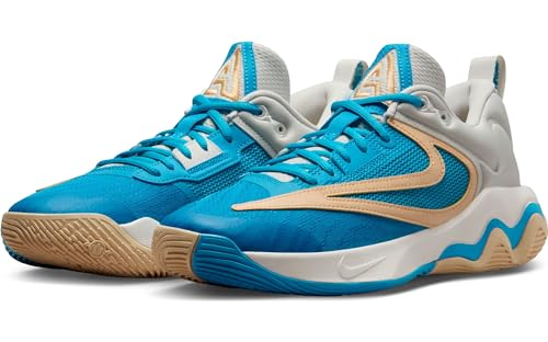 NIKE Men's Sneaker Three Quarters Tall, Phantom Blue Lightning Ice Peach, 9.5