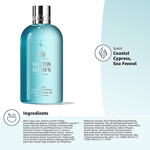 Molton Brown Coastal Cypress & Sea Fennel Bath & Shower Gel